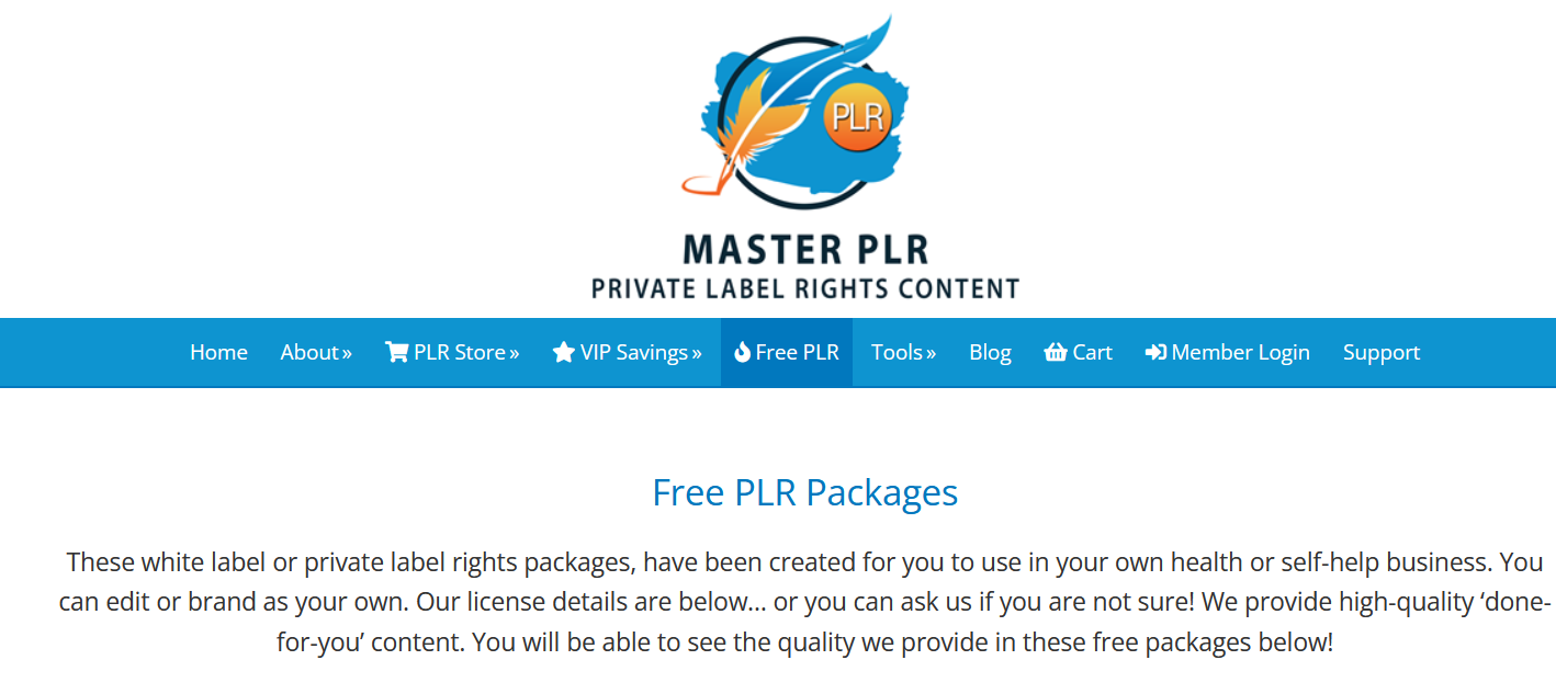 Arquivos PLR gratuitos no MASTER PLR – O Mundo dos PLR – Querendo Criar Livros